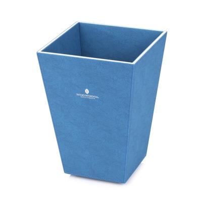 China Customized factory trapezoid dustbin waste bin with double layer for Marriot hotel for sale