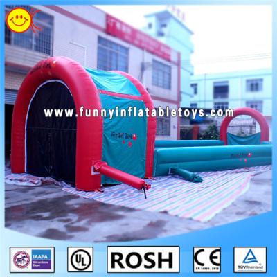 China Outdoor Fun Inflatable Sports Games , Commercial Inflatables Blue for sale