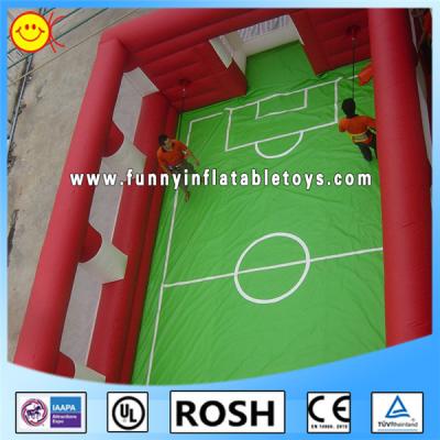 China Custom Giant Inflatable Sports Games Bungee Soccer Field Sport Game for sale