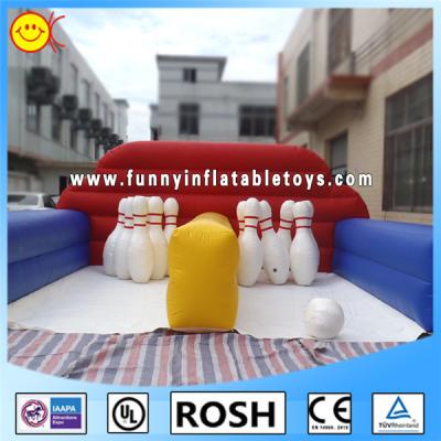 China EN14960 Exciting Inflatable Sport Games Bowling Set For Adults / Kids for sale