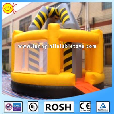 China Amusement Park Funny PVC Inflatable Sport Game With Wrecking Ball for sale