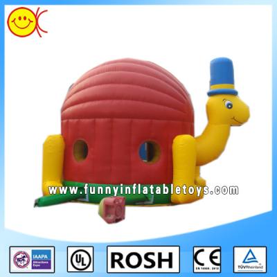 Cina Combinato gonfiabile adorabile della tartaruga del castello gonfiabile esterno dei buttafuori in vendita
