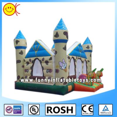 China Juegos inflables comerciales de la casa de la despedida del acontecimiento de las gorilas del tema del pato Donald en venta