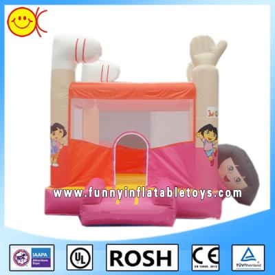 China Promoción inflable comercial de la decoración de las gorilas de la niña rosada en venta