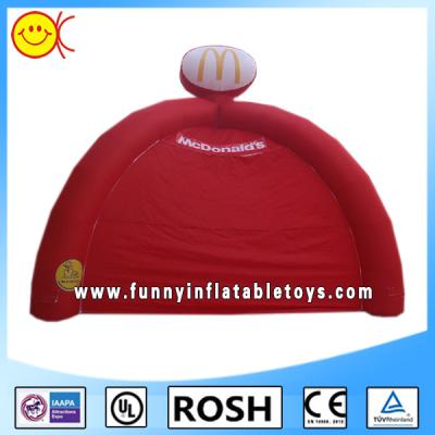 Cina Tenda gonfiabile popolare dell'iarda della tenda gonfiabile delle gambe di rosso 4 cucita in vendita