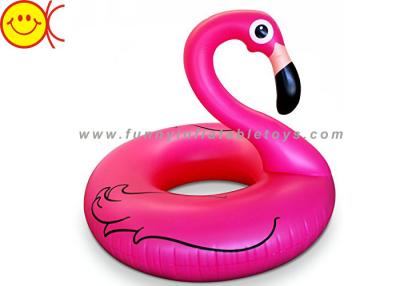 Cina Galleggiante gonfiabile dello stagno dell'acqua dei galleggianti del fenicottero dell'anello gonfiabile rosa di nuoto in vendita