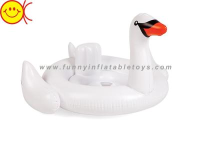 Cina Cigno bianco gonfiabile durevole del PVC di rinforzo cucendo 105 x 80 x 60cm in vendita