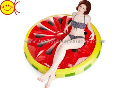 Cina Galleggiante gonfiabile su ordinazione della fetta dell'anguria dei galleggianti dell'acqua, chaise-lounge dello stagno della frutta per le vacanze estive in vendita