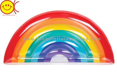 Cina Galleggiante gonfiabile dello stagno del PVC dell'acqua dell'arcobaleno gonfiabile trasparente dei galleggianti per lo stagno in vendita
