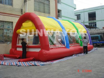 Cina Tenda gonfiabile del PVC di 18 variopinti Oz per la pubblicità con il logo stampata in vendita