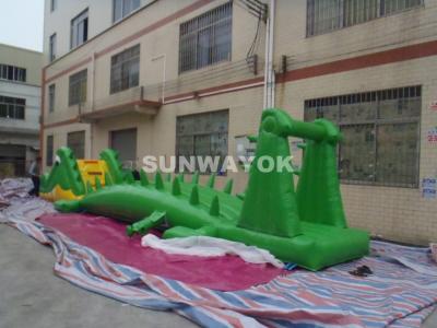 China Custom Outdoor inflatable water toys / inflatable theme park for Fun for sale