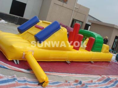 China 0.9mm water proof PVC backyard inflatable water park For Adults , Lead Free for sale