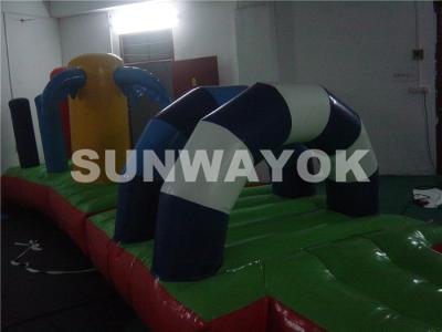 China Inflatable Interactive Games For Water park , Inflatable Outdoor Play Equipment for sale
