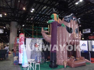 China Wonderful Durable Inflatable Tree Sports Games Field For Children , EN14960 for sale
