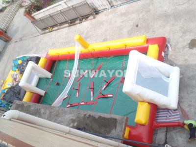 China Waterproof Volleyball Playground For Inflatable Sports Games With Plato TM for sale
