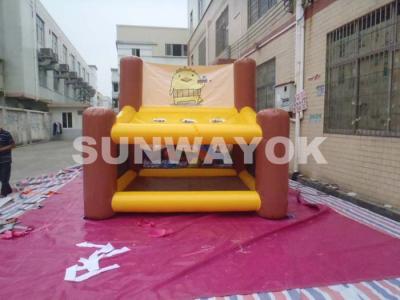 China Double Stitching PVC Tarpaulin 0.6mm Inflatable Sports Games For Parks for sale