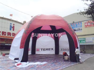 Cina tenda gonfiabile della cupola di nylon 210D con 6 gambe del ragno per la pubblicità/eventi promozionali in vendita