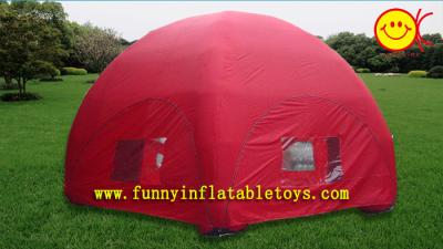 Cina tenda gonfiabile della cupola di rosso di 30FT per la promozione commerciale che annuncia EN71 in vendita