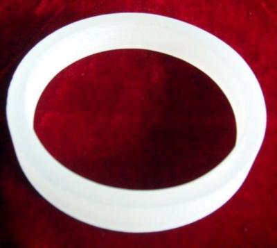 China high quality transparent  quartz  ring and  opaque  fused  silica  ring flange for sale