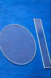 China Long length transparent glass quartz plate size 575x165x3mm for sale