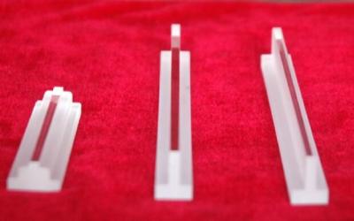 China high quality polished transparent quartz glass layer rod for Bonder M/C  quartz layer strip for sale