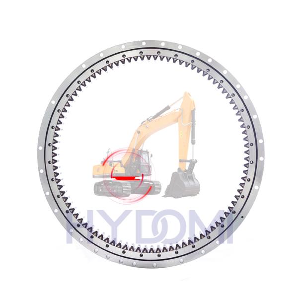 Quality R225-7 Slewing Bearing for Hyundai Excavator Spare Parts Swing Circle Slew Ring Aftermarket for sale