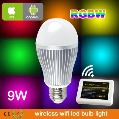 China Mi 2.4G E27 9W RGB WiFi group divistion led bulb lamp for sale