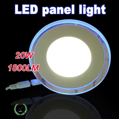 China Round ultra thin 20W led Panel light 5730 SMD lights for sale