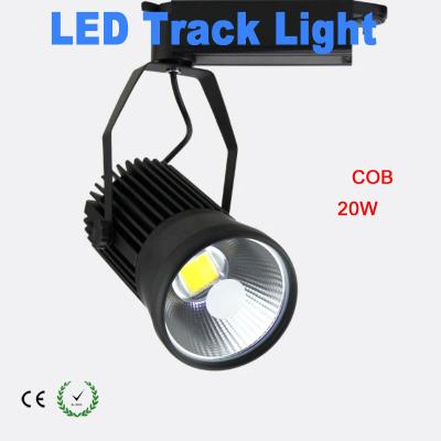 China 20W COB led track light clothing store track spot lighting for sale
