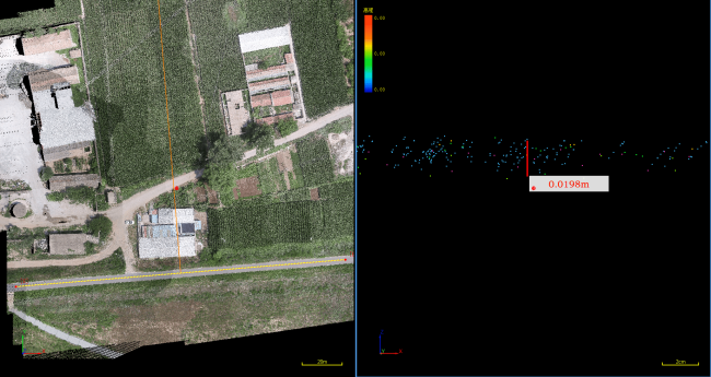 W50 LiDAR sample data output 1