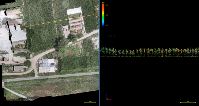 W50 LiDAR sample data output 2