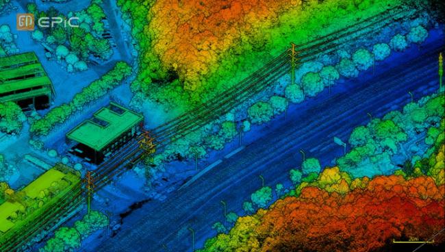 Sample point cloud data from EasyScan X10+