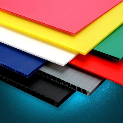 China PP Hollow Sheet , Corrugated Plastic Sheets, Corrugated Plastic Board for sale