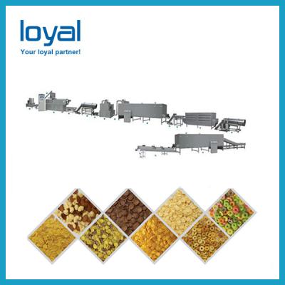 China Healthy grains processed colorful breakfast cereals snacks making machine for sale