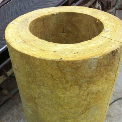 China Heat Insulation Rock Wool Pipe for sale