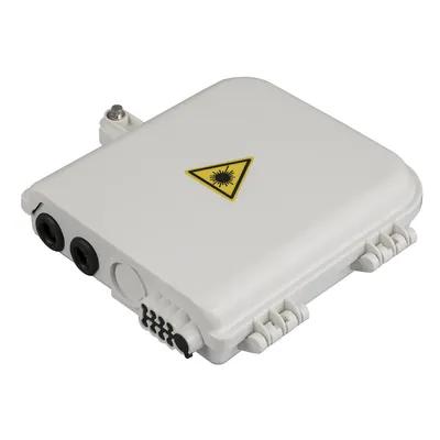 Quality 8 Cores 12-96 Cores SM MM FTTH Fiber Optic Termination Box Wall Pole Mounted Enclosure for sale