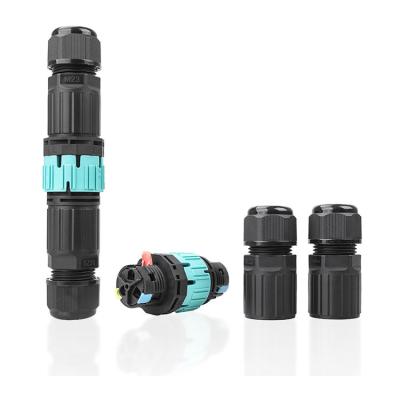 China IP68 Waterproof Screwless Outdoor Underwater Lighting Cable Joint Wire Connector for sale
