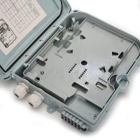 Quality IP65 Protected Fiber Optic Terminal Box with 96 Fiber Cores Capacity and for sale