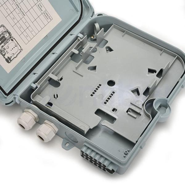 Quality IP65 Protected Fiber Optic Terminal Box with 96 Fiber Cores Capacity and Aluminum Alloy Material for Outdoor Networks for sale