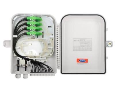 Quality IP65 Protected Aluminum Alloy Cable Distribution Box with 24 Port Capacity for FTTx Networks for sale