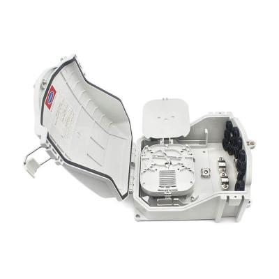 Quality 16F Grey ABS Fiber Distribution Unit and Splitter Distribution Box for Fiber Optic Networks for sale