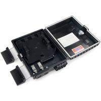 Quality 12 Port IP65 ABS Plastic Optical Fiber Terminal Splice Box for FTTH Fiber Optic for sale