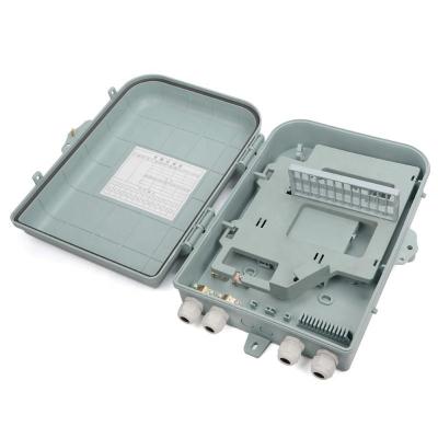 China IP65 Waterproof Fiber Optic Terminal Box with 48 Fibers Capacity and SC/LC Adapters Compatibility for FTTH Applications for sale