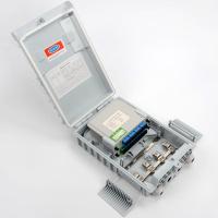 Quality Outdoor Wall Fiber Optic Enclosure CAJA Box with IP65 Waterproof, 24 Fiber for sale
