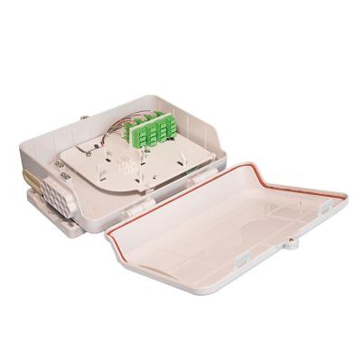 China 16cores+8 Splitter Wall-mounting Fiber Distribution Box with IP65 Protection for FTTH/FTTB/FTTX Networks for sale