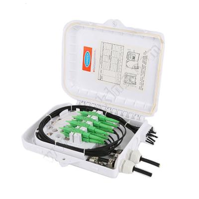 China IP65 Waterproof and Dustproof Fiber Optic Distribution Box with Tool-Free Snap-Fit Design for Up to 24 Fibers for sale
