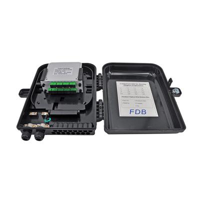 China Customized 16 Ports Wall-mounted Fiber Distribution Box with IP54 Protection for FTTH Networks for sale