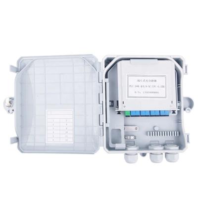 China IP65 Weatherproof Fiber Terminal Box with 96 Fiber Core Capacity and Tool-Free Installation for FTTH Networks for sale