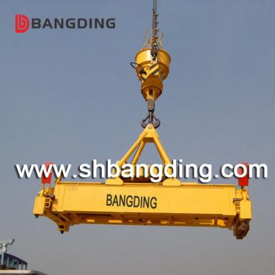 China 40ft 20ft ISO standard telescopic twist lock container spreader lifting container frame for sale