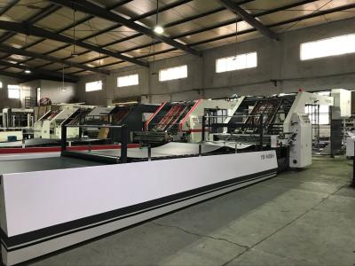 China Automatic Flute Laminator Machine Servo Control For Cardboard Laminating for sale